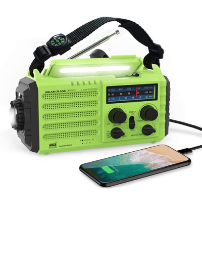 Solar Hand Crank Emergency Portable Radio | Get The Deals And Steals ...